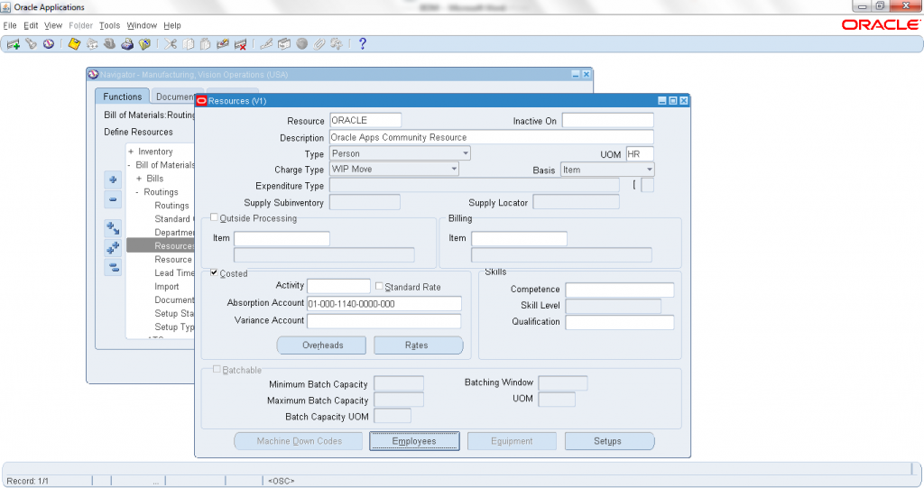 Create Resource | ORACLE APPS COMMUNITY